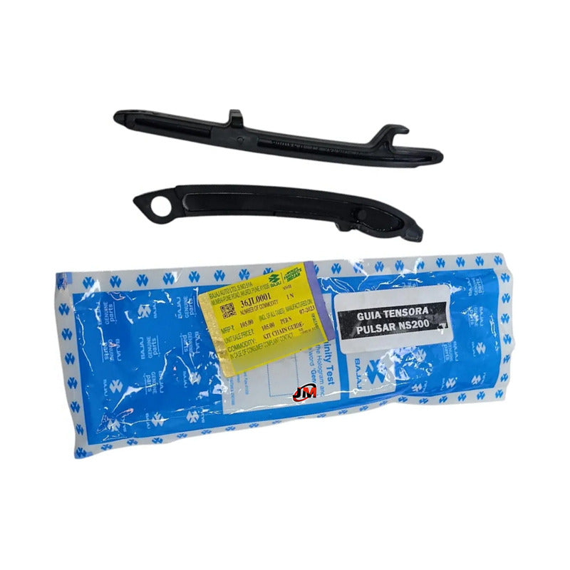 Kit Guias Cadenilla Distribucion Pulsar 200ns Bajaj Original Negro ...